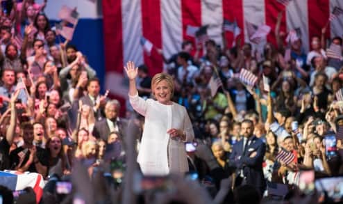 Hillary Clinton Becomes First Woman Ever Nominated As A Presidential ...