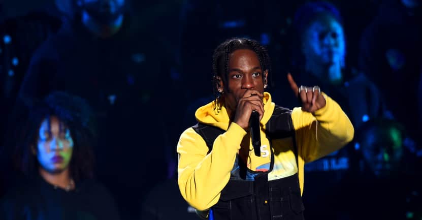 Watch Travis Scott perform on Saturday Night Live with John Mayer and ...