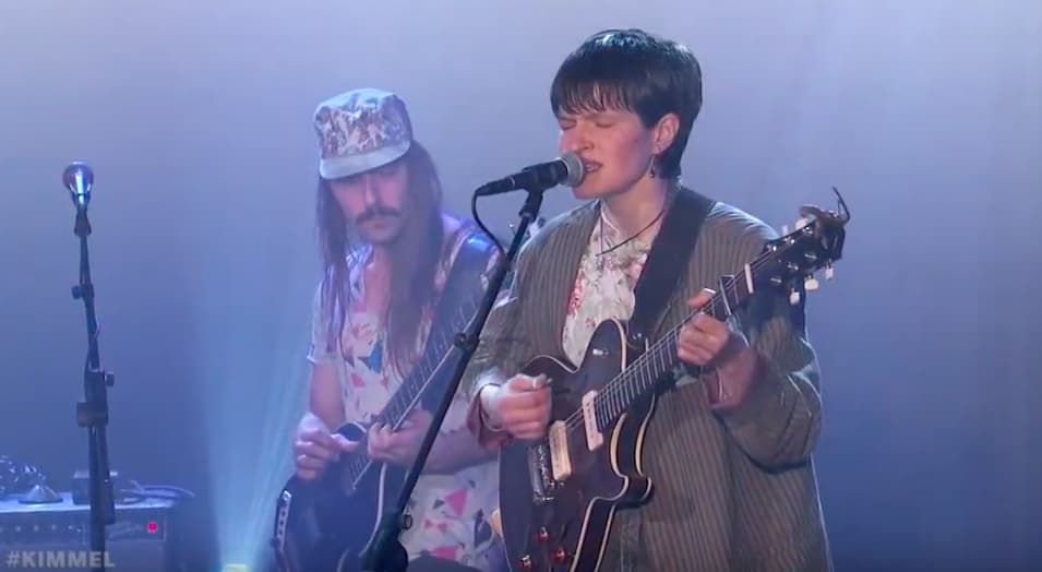Watch Big Thief tear through “Shoulders” on Jimmy Kimmel Live | The FADER