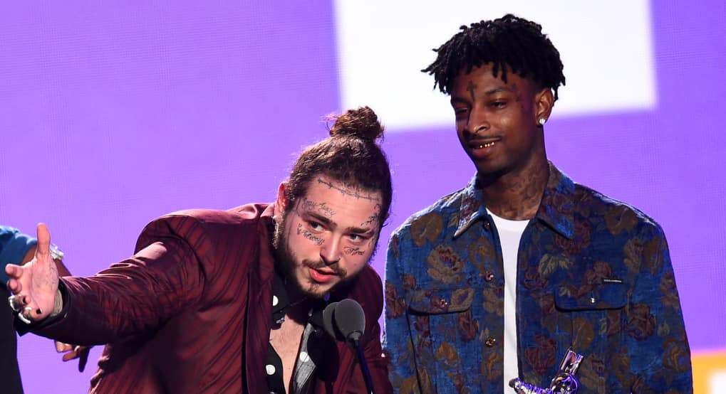 Watch Post Malone, 21 Savage, and Aerosmith perform at the 2018 VMAs ...