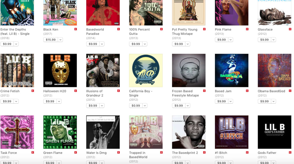 Lil B uploads over 900 old songs to streaming services | The FADER