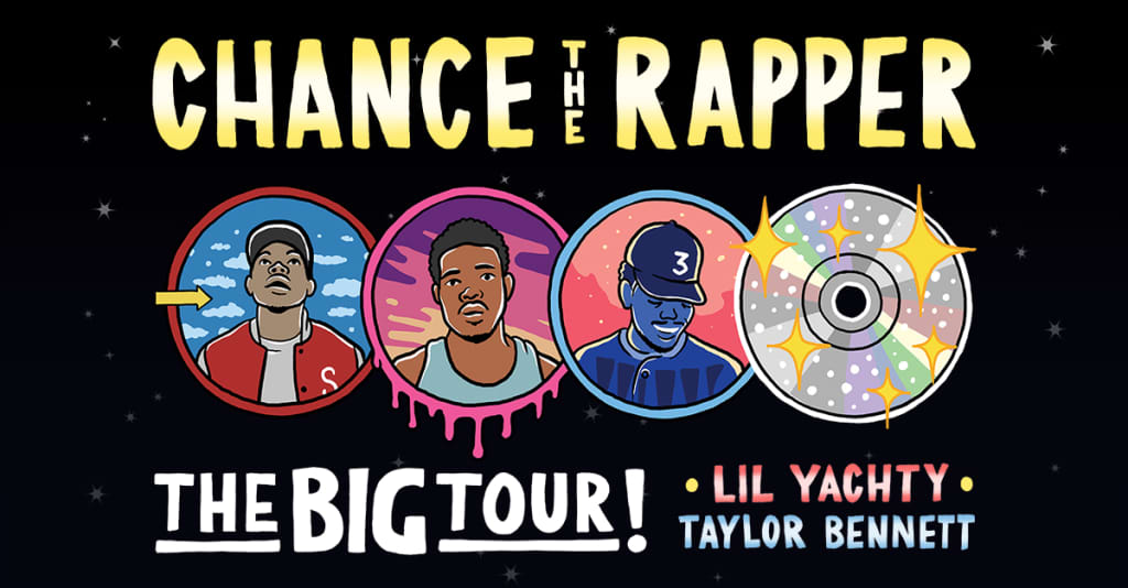 Chance The Rapper adds Lil Yachty and Taylor Bennett to The Big Tour ...